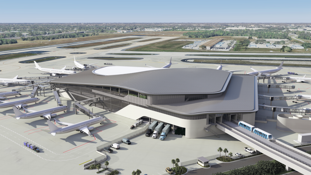 Tampa International Airport (TPA) Airside D Terminal | TLC Engineering ...