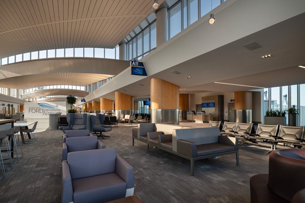 Gerald R. Ford International Airport Concourse A and FIS (GRR) | TLC ...