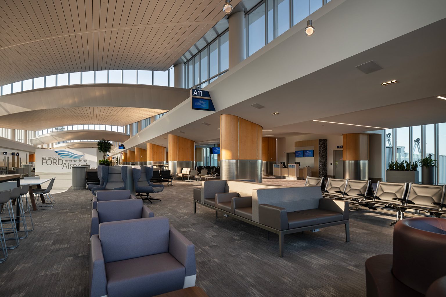 Gerald R. Ford International Airport Concourse A and FIS (GRR) | TLC ...