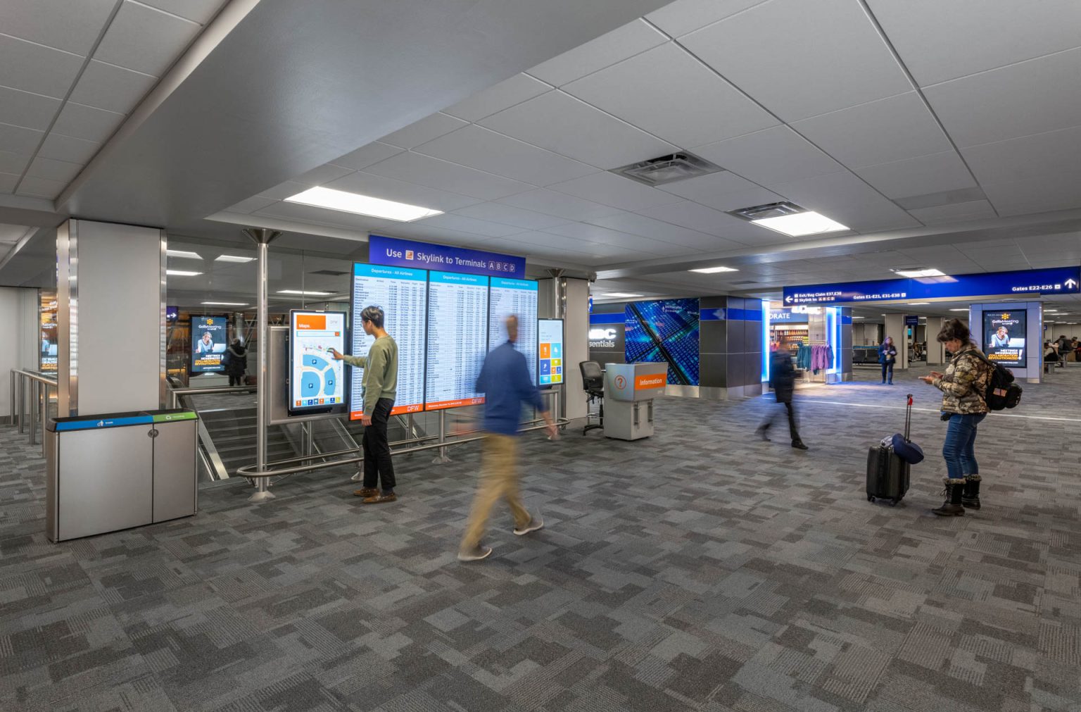 DFW American Airlines Terminal E Satellite Renovation | TLC Engineering ...