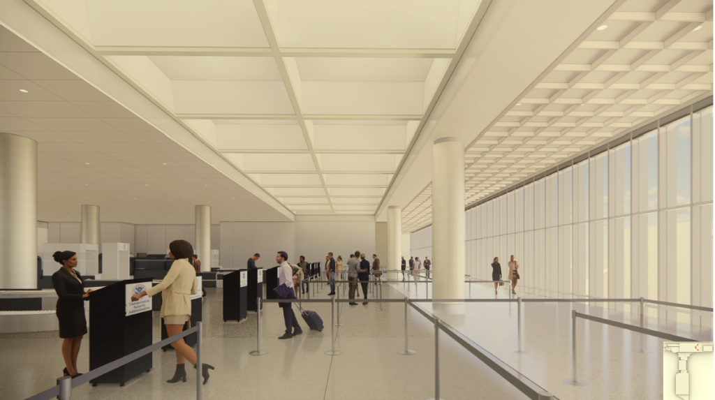 Los Angeles International Airport (LAX) American Airlines Terminals 4/5 ...