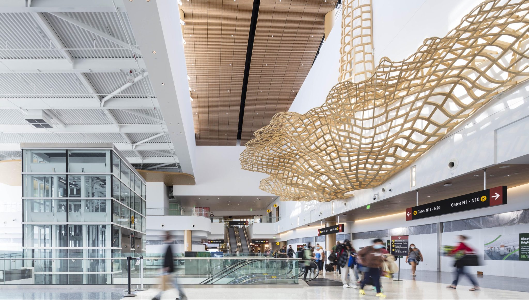 Seattle-Tacoma International Airport North Satellite Terminal ...