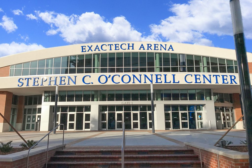 University of Florida Exactech Arena at the Stephen C. O'Connell Center ...